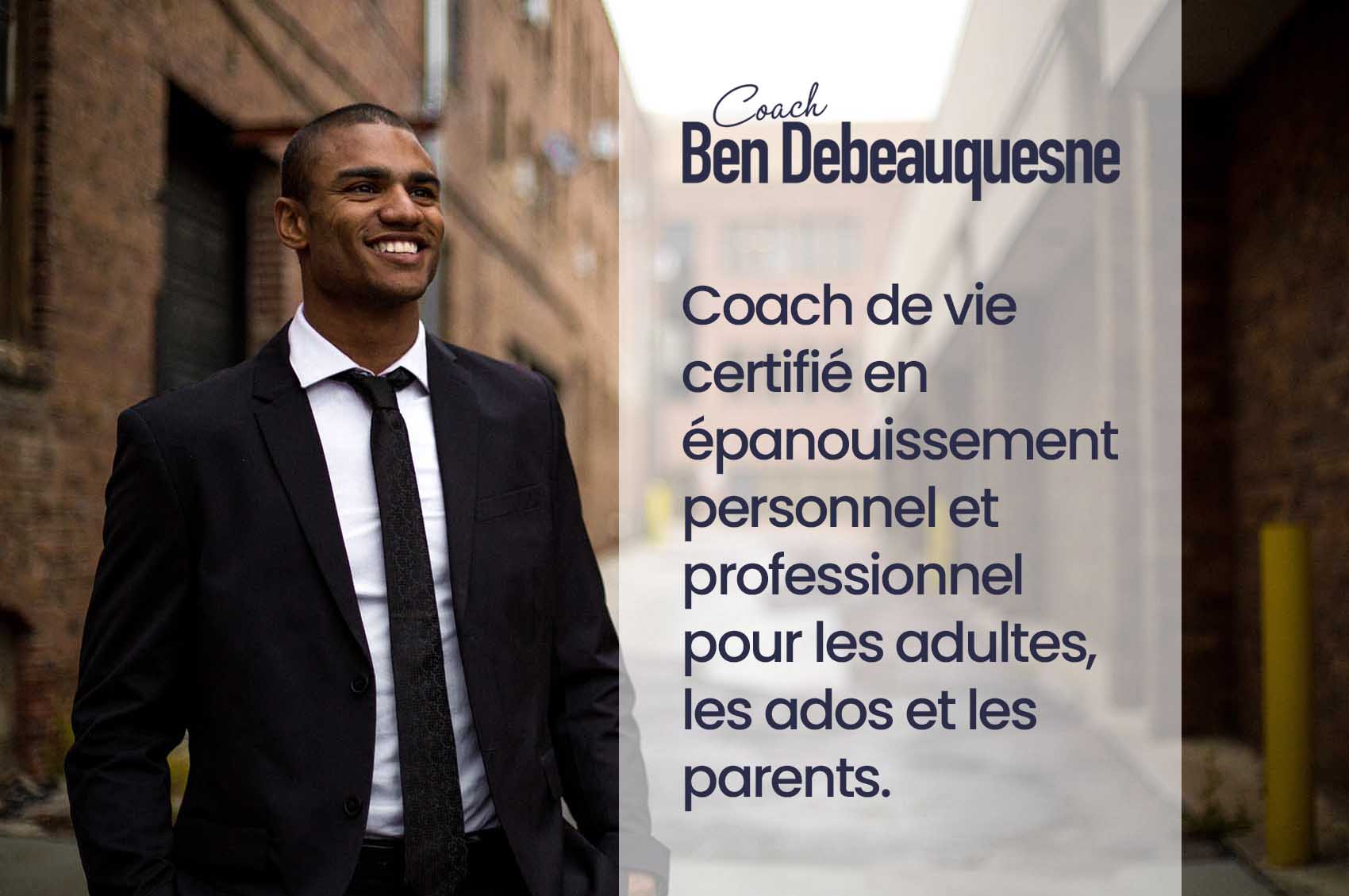 Le Coaching - Coach Ben Debeauquesne
